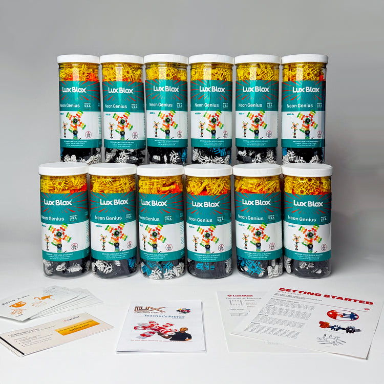 LUX BLOX - The Build ANYTHING Learning Construction Toy!